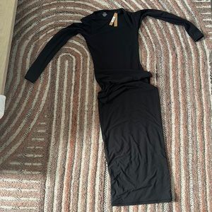 SKIMS | Dresses | Brand New Skims Viral Fits Everybody Lounge Dress ...